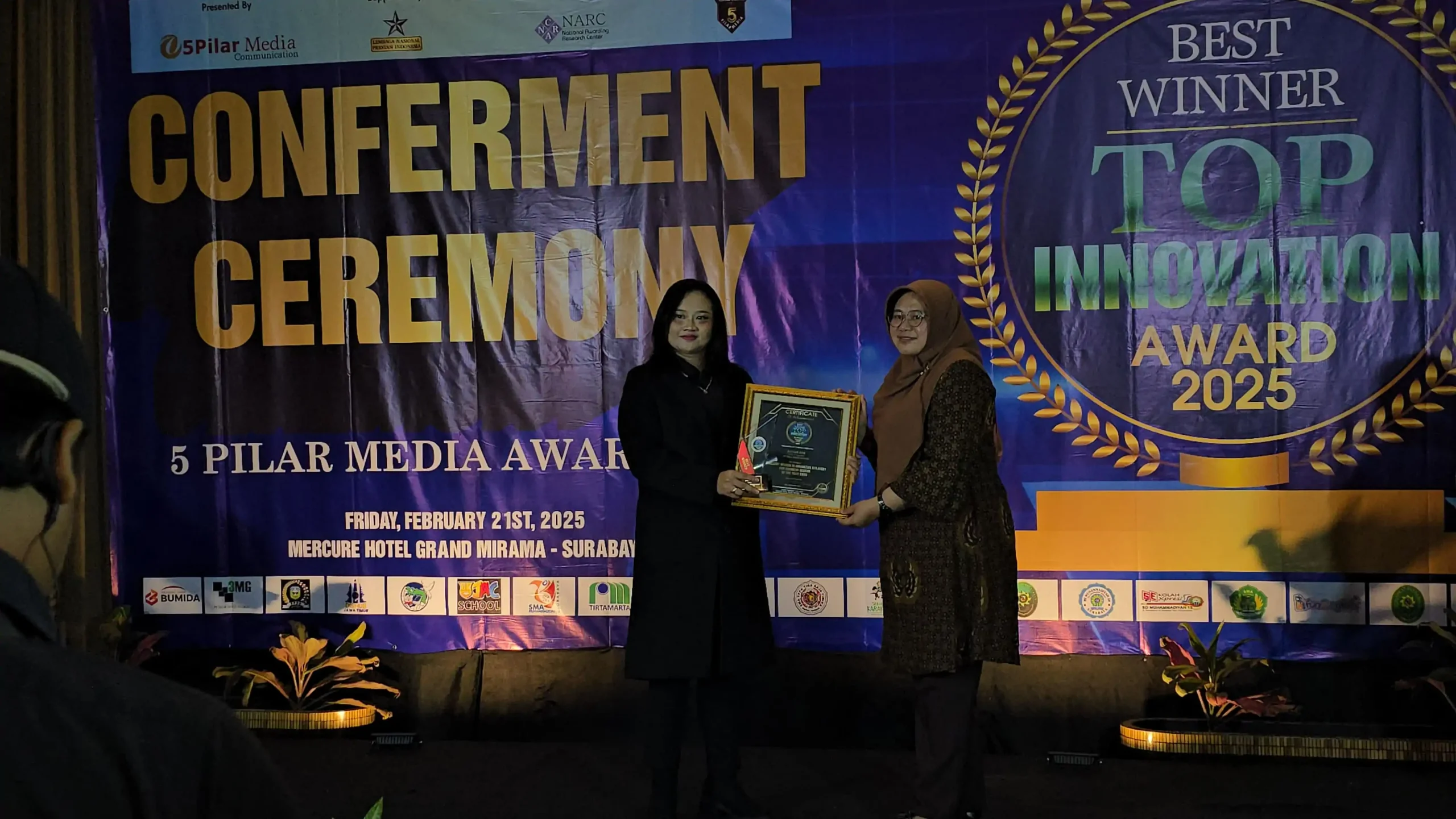 CEO PT Tiga Multi Global Raih penghargaan Bergensi di TIA 2025